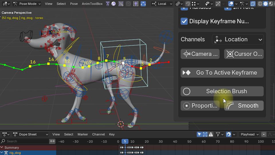 Editable motion Path - AnimToolbox Documentation
