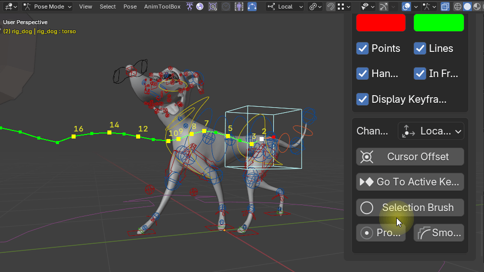 Editable motion Path - AnimToolbox Documentation